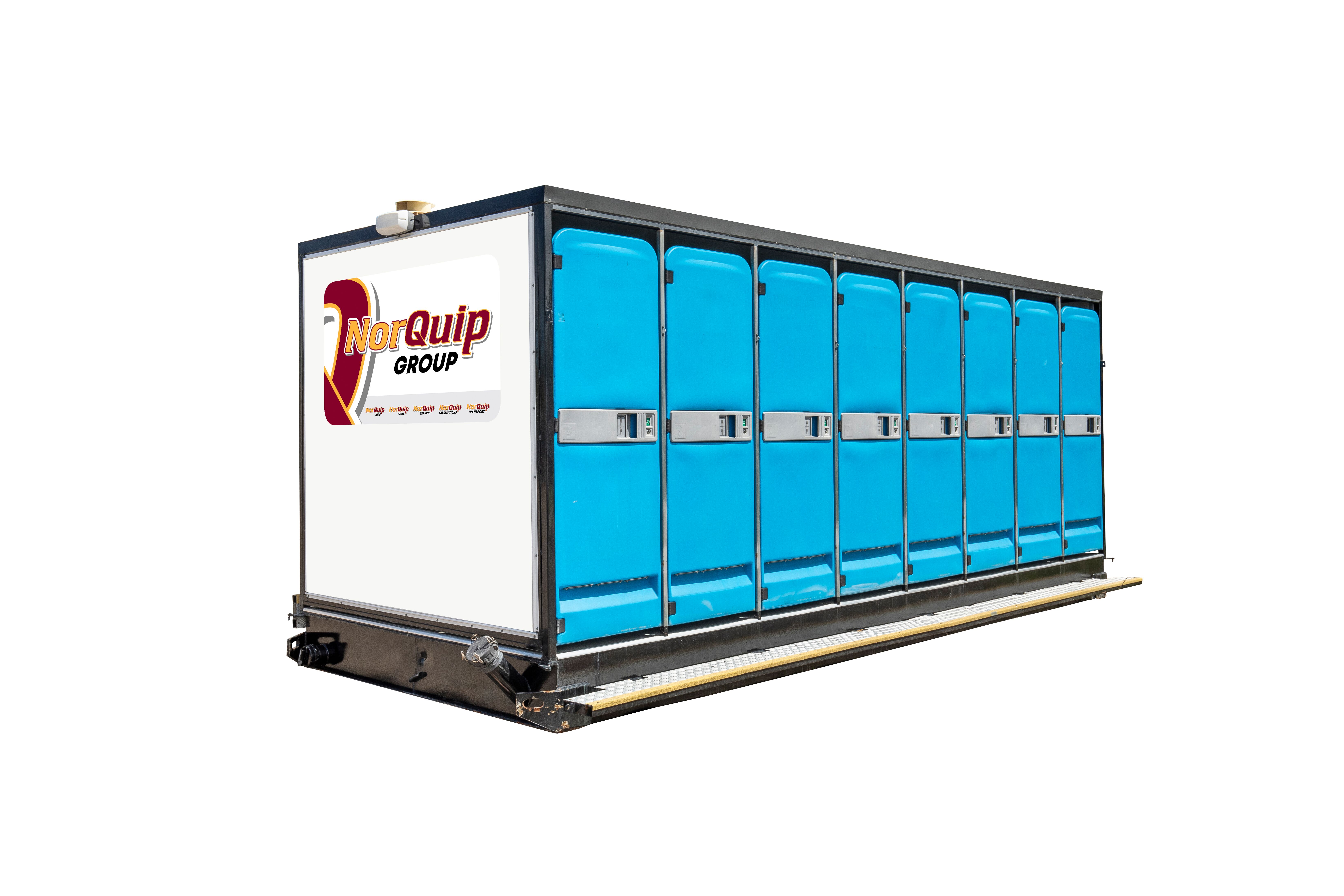 16 Pan Toilet Block - Norquip Hire NQ Pty Ltd