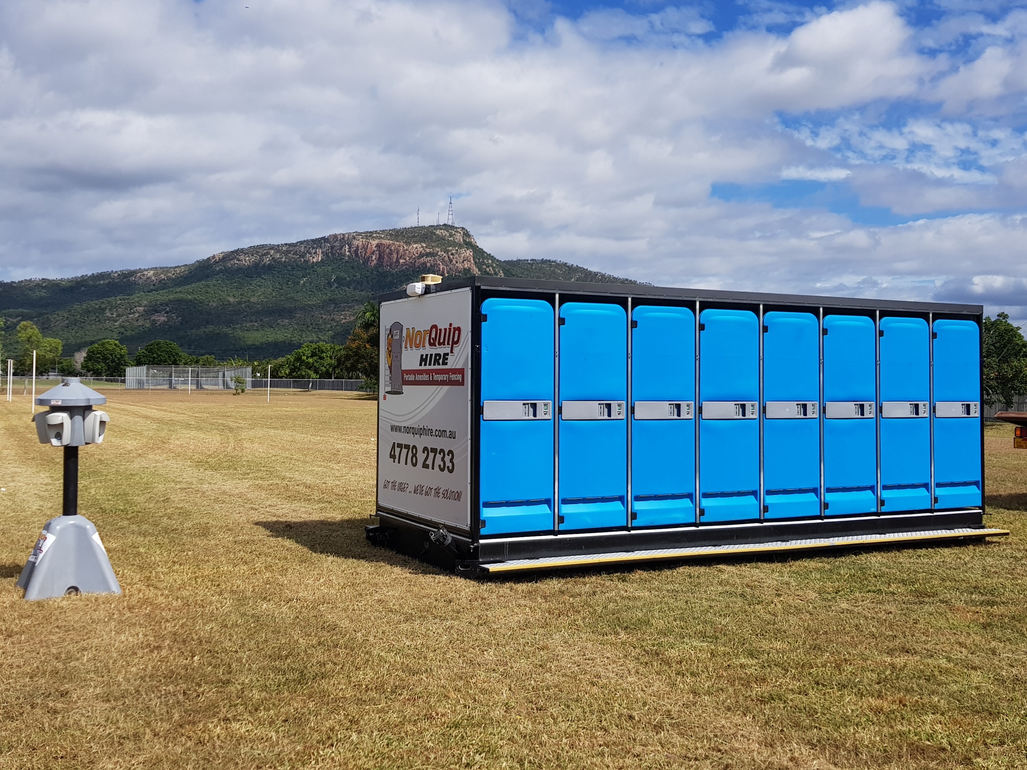 16 Pan Toilet Block - Norquip Hire NQ Pty Ltd