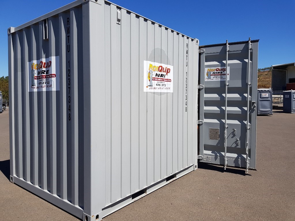 Site Storage Hub with Toilet - NorQuip Hire Townsville